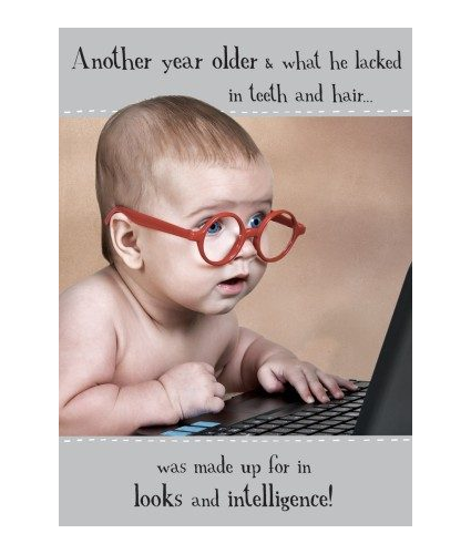 Birthday Intelligence Card - Cards Books-Cards : Tessa Maes - Gifts and ...